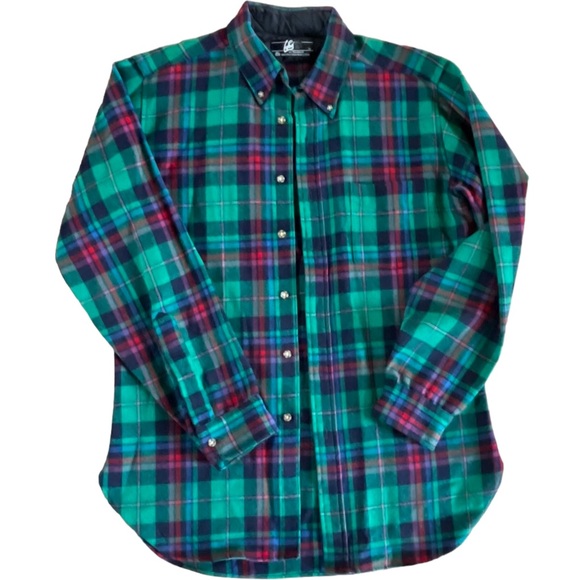 Pendleton | Shirts | Vintage Lobo By Pendleton Mens Green Flannel ...